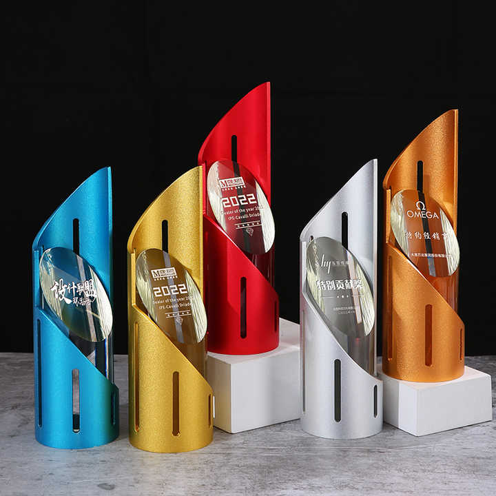 2025 Custom Logo Metal Crystal Trophies Award Promotional Activities ...