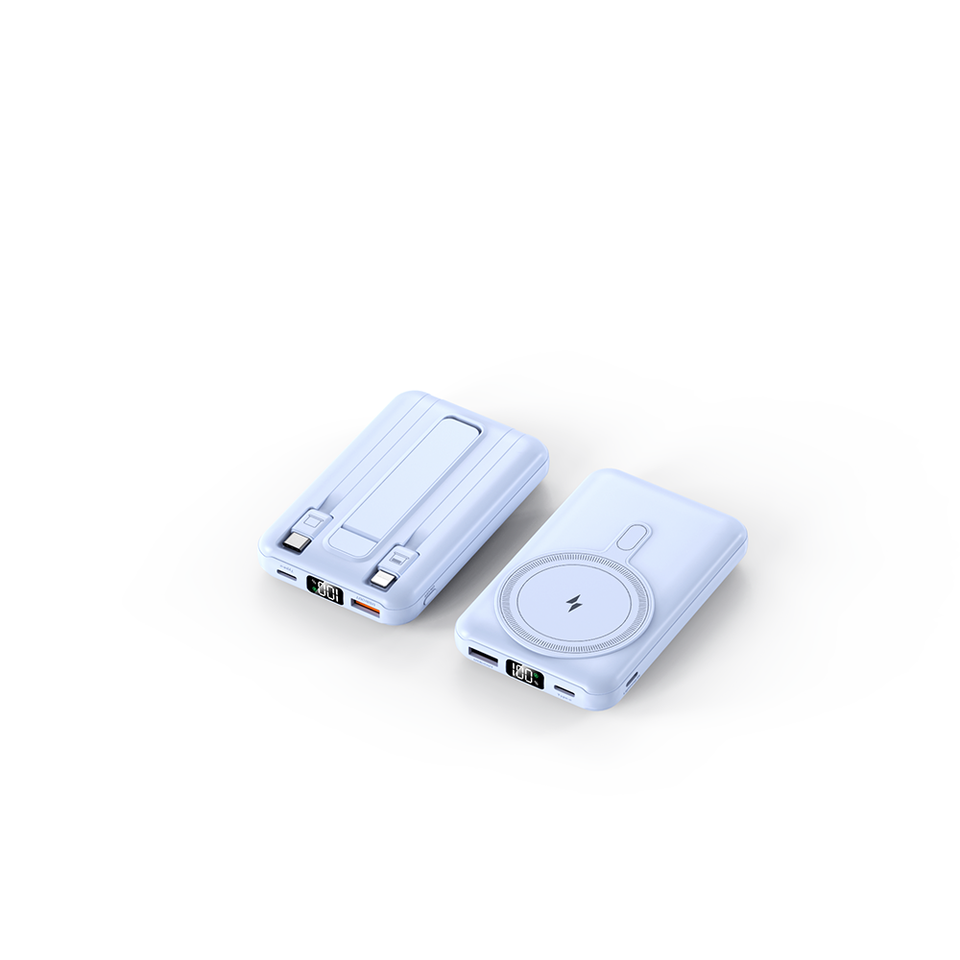 2026 Trending 10000mAh Magnetic Power Bank Wireless & USB-C Ultra ...