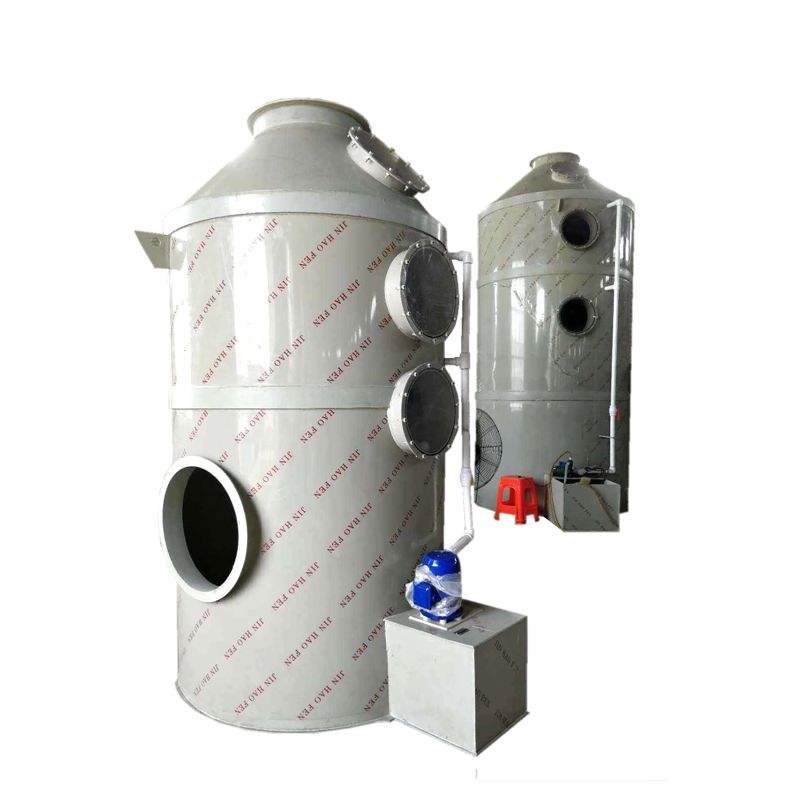 PP HCL Fumes Wet Scrubber for Industrial Exhaust Gas Disposal System ...
