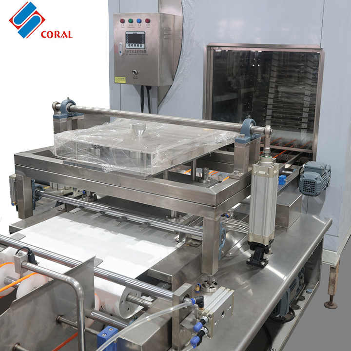 Full Filled Cream Spreading Wafer Stick Machinery Chocolate Machine ...