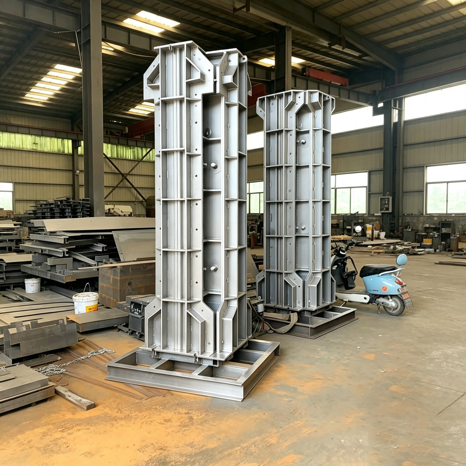 Reusable Detachable Steel Formwork Mould Precast Modular Concrete House ...