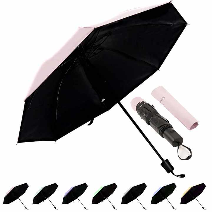Manual Portable Uv Black Coating Parasols Outdoor Parasols Outdoor ...