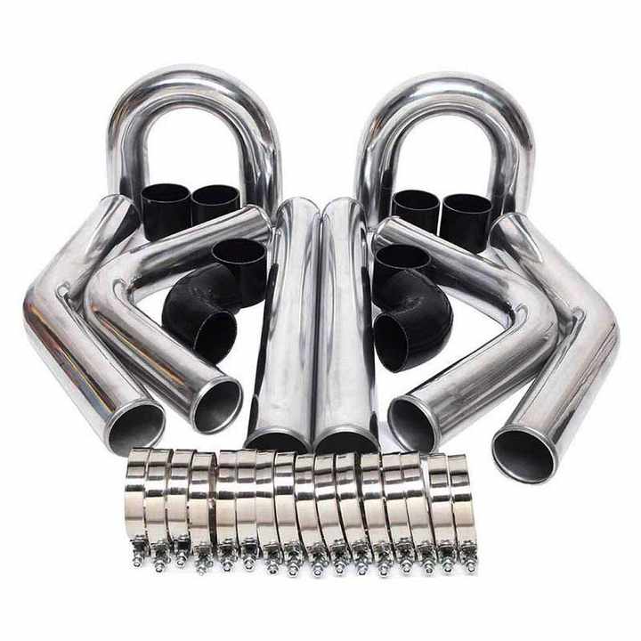 Universal Intercooler Front Mount Aluminum 6061 Car Intercooler 3 ...