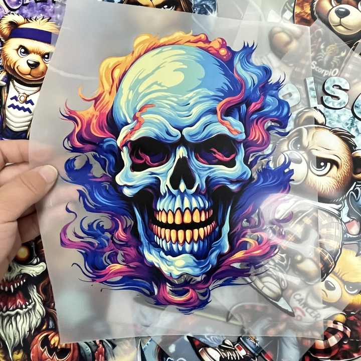 High Quality Custom DTF Vinyl Logo Plastisol Heat Transfers Bulk Screen ...