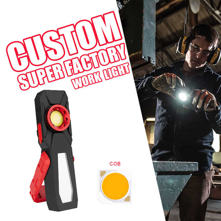 Car Detailing Tools Folding Rechargeable Work Lights Portable ...