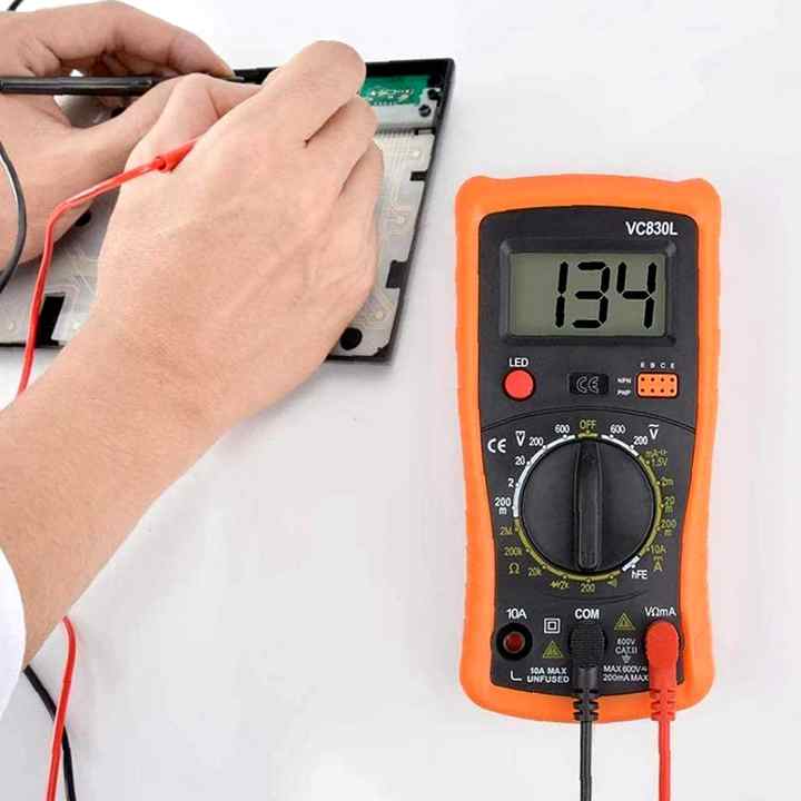 VC830L Digital Multimeter - Portable AC/DC Testing Tool