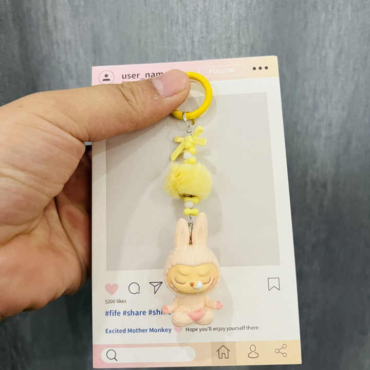 POPMART Handcrafted LABUBU Labubu Lazy Yoga Series Blind Box