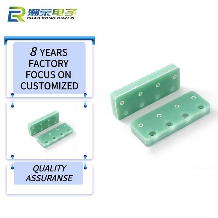 High Voltage Transformer Base Plate - Epoxy Sheet Customization