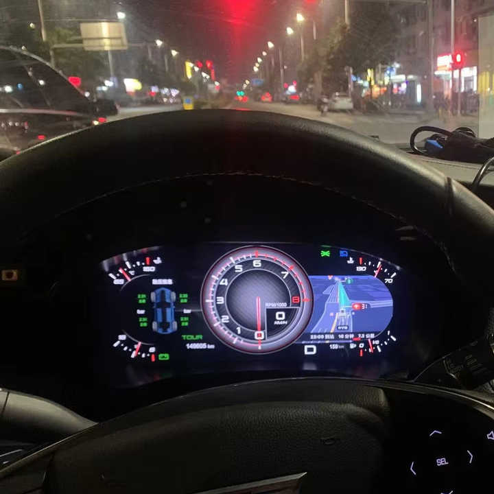 12.3 Inch Car Digital Dashboard Speedometer Display for Cadillac XT5 ...