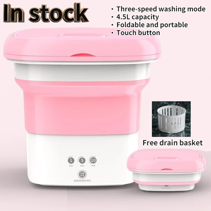 In stock Silicone Electric Mini Foldable Washing Machine Mini Washing ...