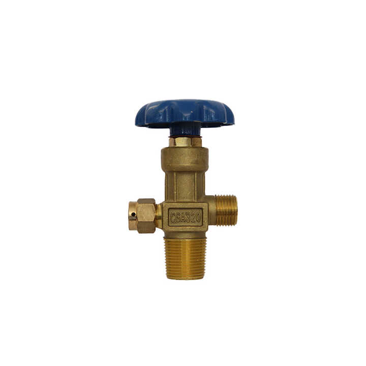 Industrial Use Oxygen & Nitrogen Cylinder Valve Brass or Steel Material ...
