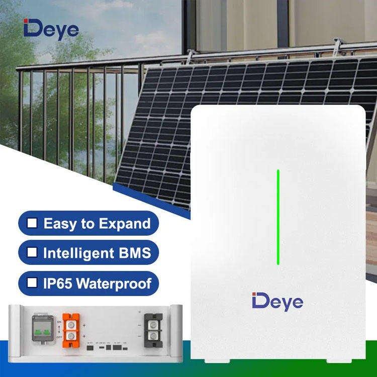 Deye RW-F10.6 10kWh Battery 51.2V 208Ah - Wall Mountable LiFePO4 ...