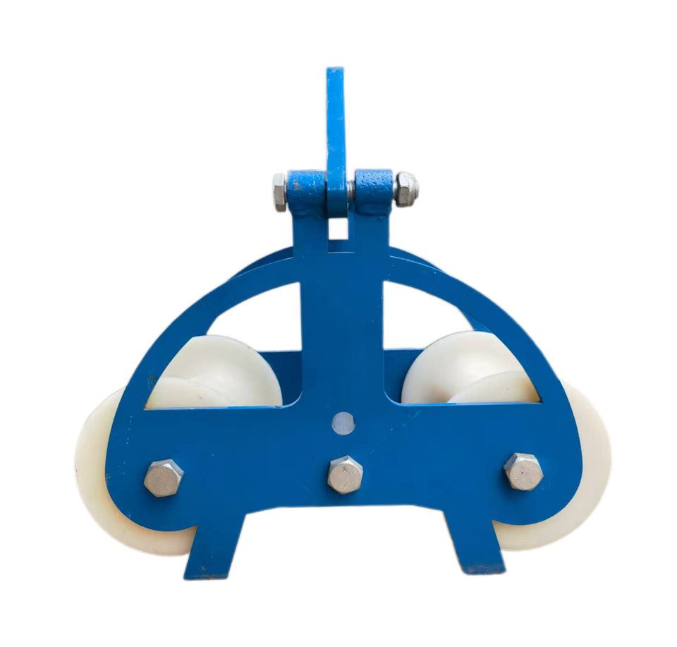 The Nylon and Steel Cable Laying Guide Rollers for Underground Wiring ...
