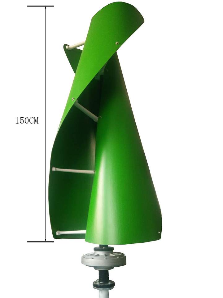 2000W Vertical Maglev Wind Turbine Generator 24V 48V 96V 120V Outdoor ...