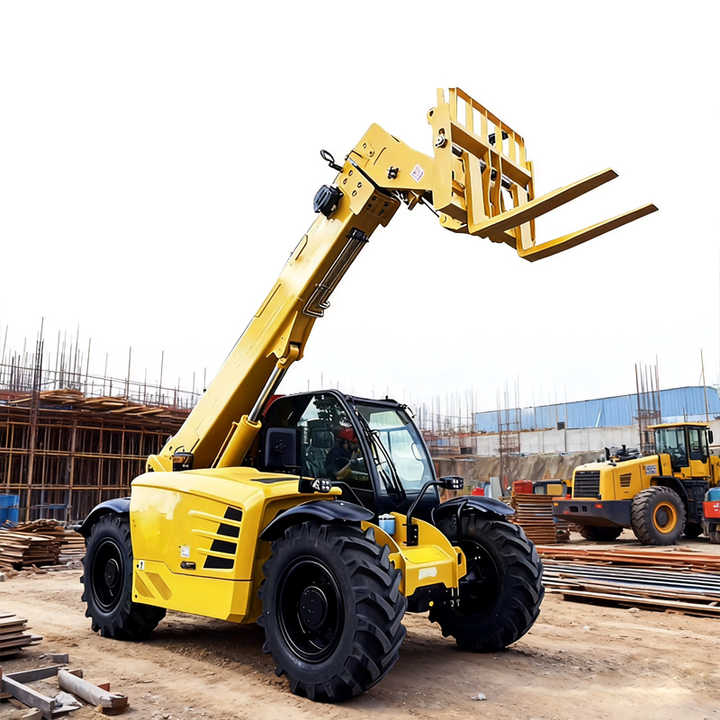 Multi-Function Telehandler with Bucket Forks & Grapple 3-in-1 ...