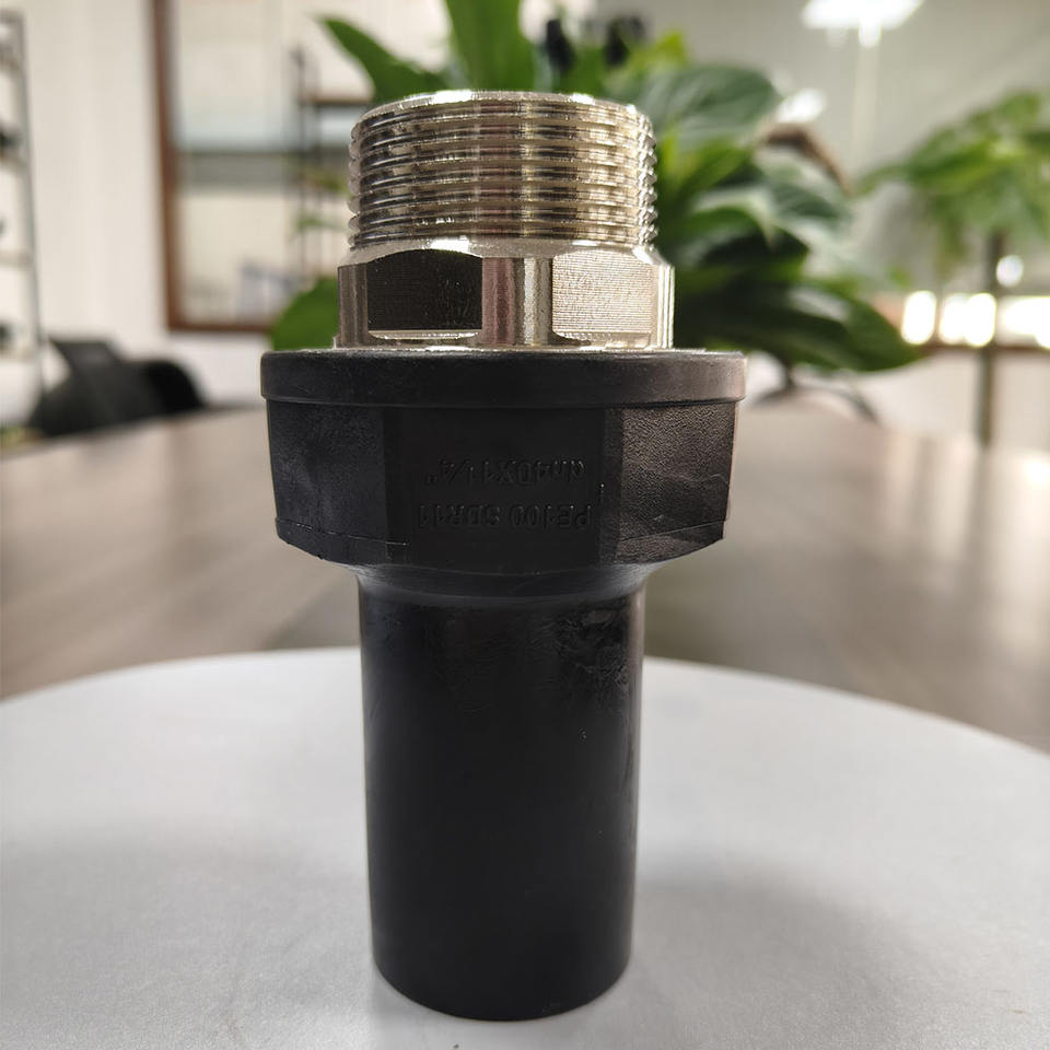 25mm*3/4\" Butt Weld HDPE Male Thread Transition Adaptor Smooth ...