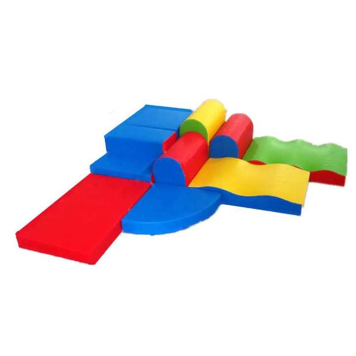 Colorful Foam Soft Play Set Soft Blocks Climbing Ball Pit Fence Ball ...