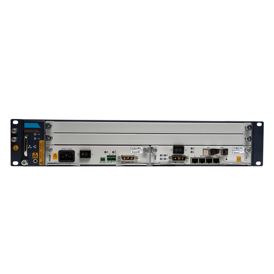 C320 OLT AC GPon 10GPon XPon 19-Inch Dual Control Class C+/C++ SFP ...