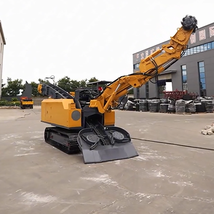 Dual-Purpose Road Header Machine for Mining and Coal Roadway Excavation ...