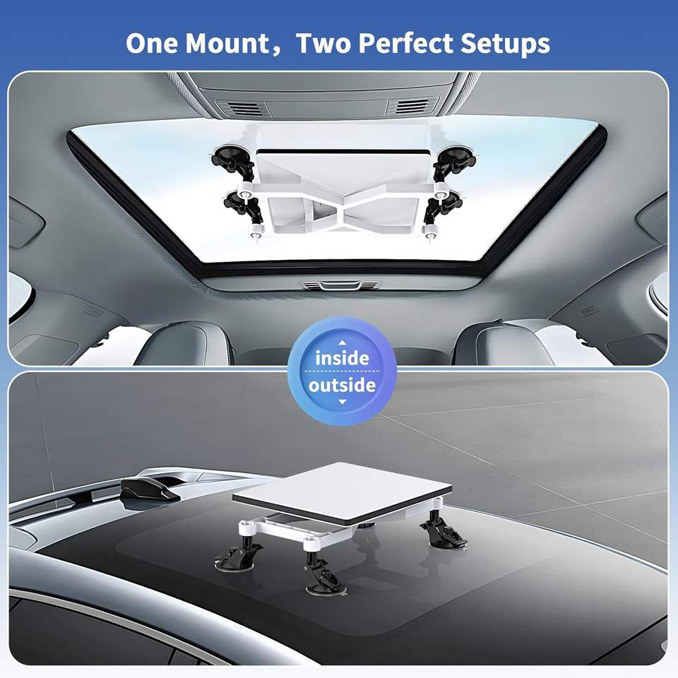 Starlink Mini Car Roof Sunroof Stand 4-Cup Heavy-Duty Glass Vehicle ...