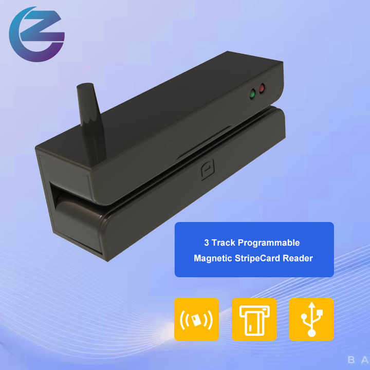 ZCS100-RF Magnetic Card Reader Combo With 13.56RFID Card Reader With ...