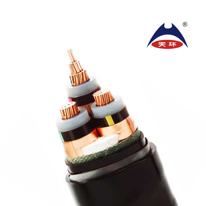 N2XSEBY/NA2XSEBY XLPE Insulated PVC Sheath Cable Water Sealing Cu Wire ...