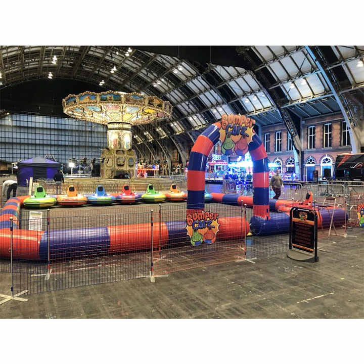 Factory Custom Inflatable Car Racing Track Toddler Bumper Cars Kids ...