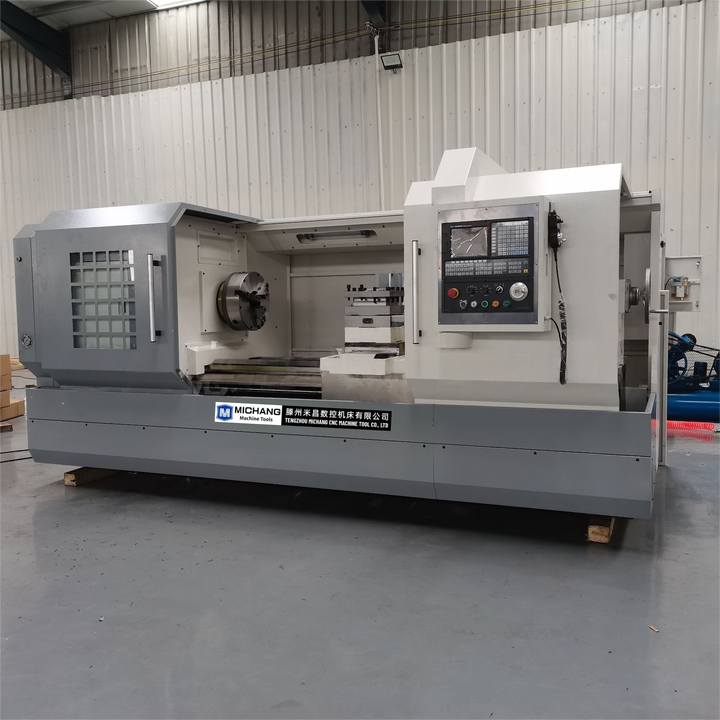 CAK6161 Single Spindle CNC Lathe with GSK Control System 220V Horizontal Slant Bed Featuring ...
