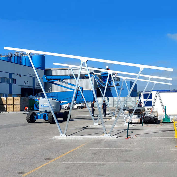 EnergyCreative Solar Panels Aluminium Installation Bracket Car Park ...