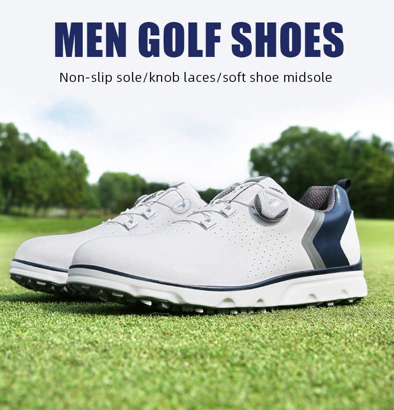 PGM XZ226 custom golf shoes men waterproof spike less golf shoes-企业官网
