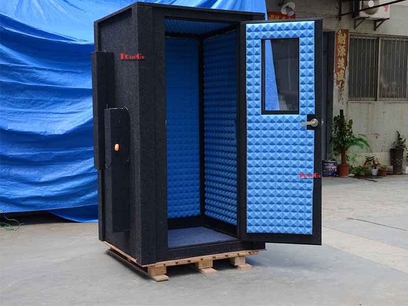 Portable Small Personal Phone Box Sound Isolation Podcast Booth ...