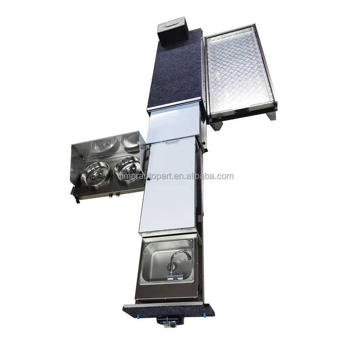 Outdoor Kitchen SUV Trunk - Heavy Duty Truck Slide System