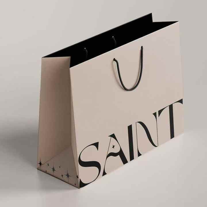 Custom Clothing Paper Bag Gift Packaging - Luxury & Recyclable