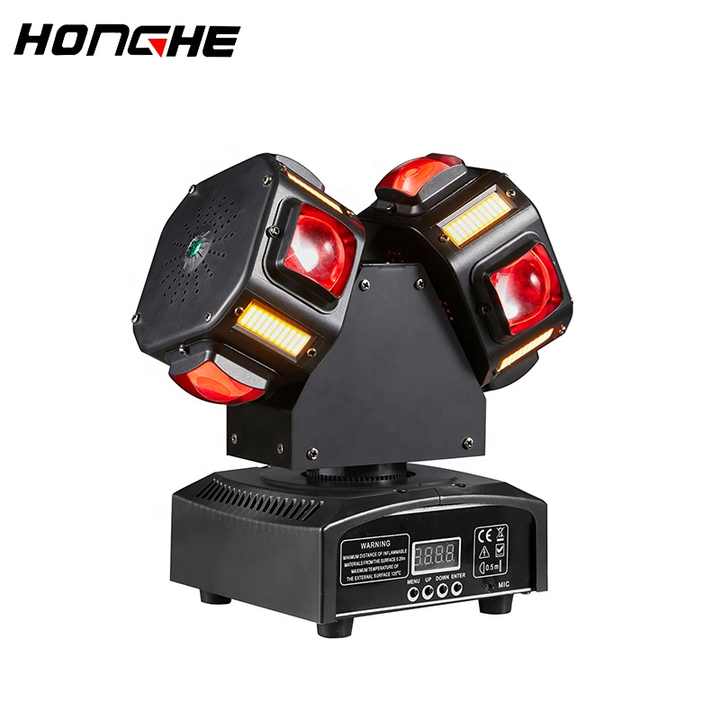 DJ Disco Party Nightclub 8x10W LED Beam Laser Strobe Moving Head Lamp ...