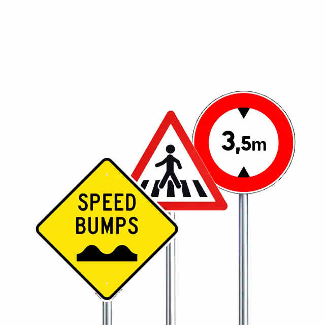 Reflective Direction Arrow Road Signs Traffic Arrow Chevron Road ...