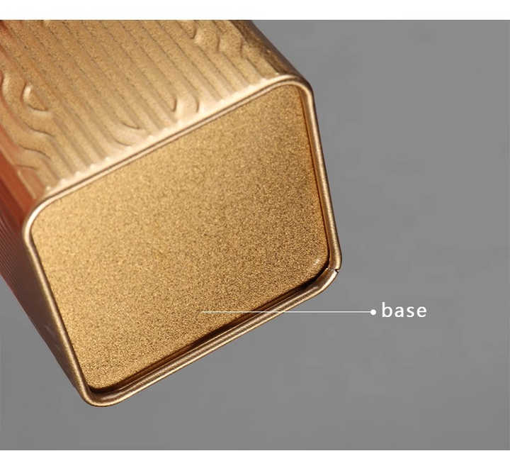 Custom 55*55*65mm Container Cans Small Square Metal Tea Coffee Tin Box ...