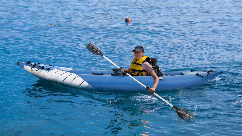 Factory Pvc Whitewater Canoe/kayak Water Use Inflatable Kayak Boat ...