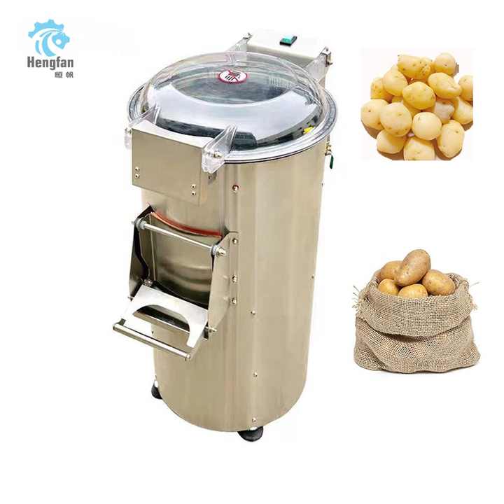 Efficient Potato Peeling with Hengfan's Stainless Steel Machine