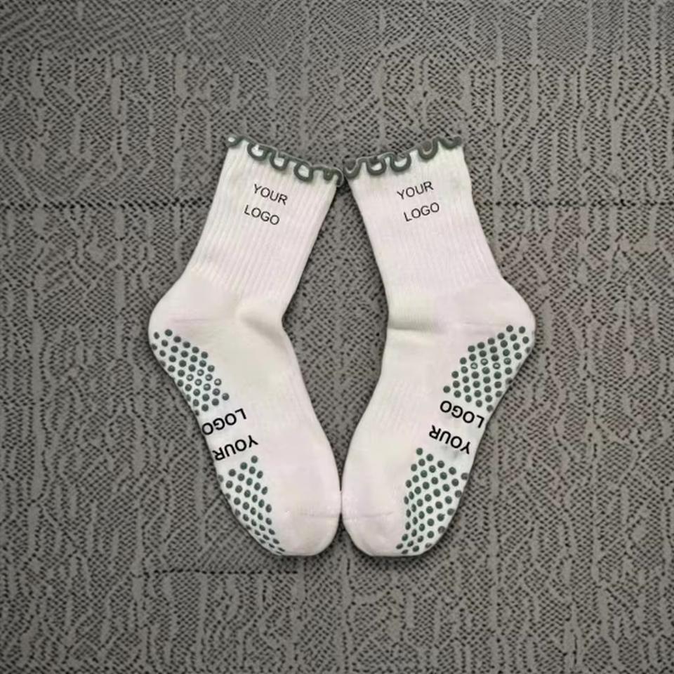 New Arrival 2026 Wholesale Indoor Terry Skate Yoga Socks Unisex's Mid ...