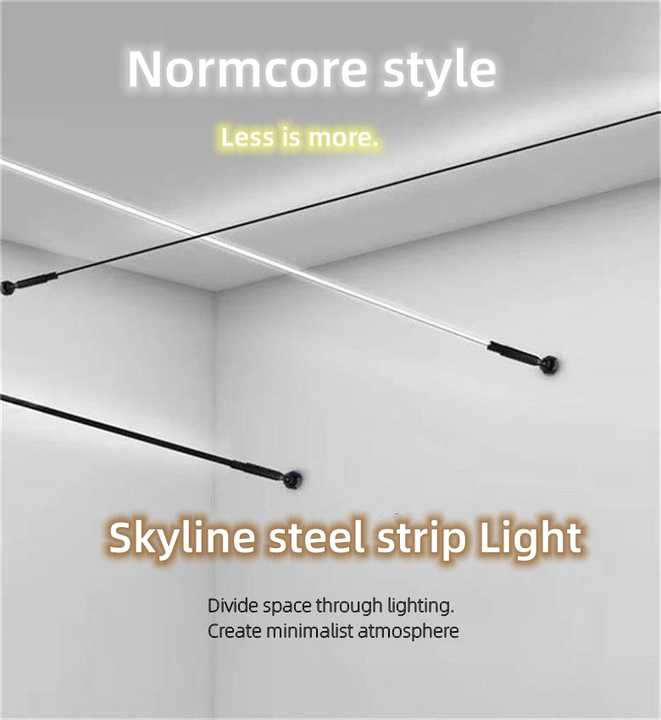 Skyline Light 5M KITS 360 Rotation Cuttable Steel LED Sky-line Strip ...