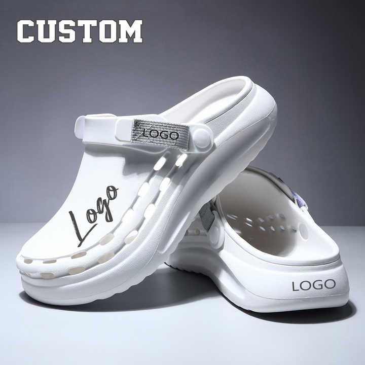 High Quality Beach Designer Custom Logo Printed Sandals