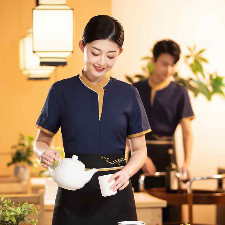 Elegant Hotel Service Uniforms - Customized Designs