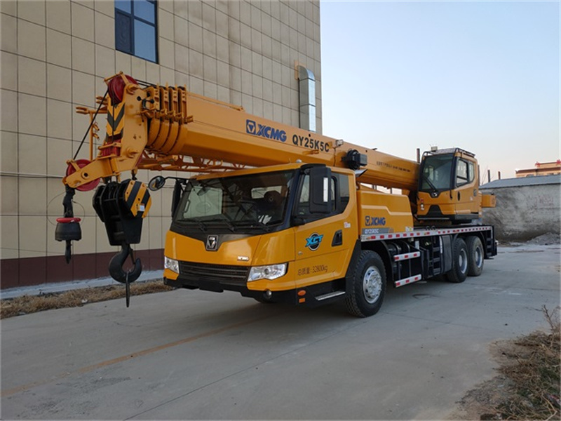 Xcmg Official Manufacturer 47.8m Telescopic Boom Truck Crane Qy25kc 25 Ton Mobile Crane For Sale ...