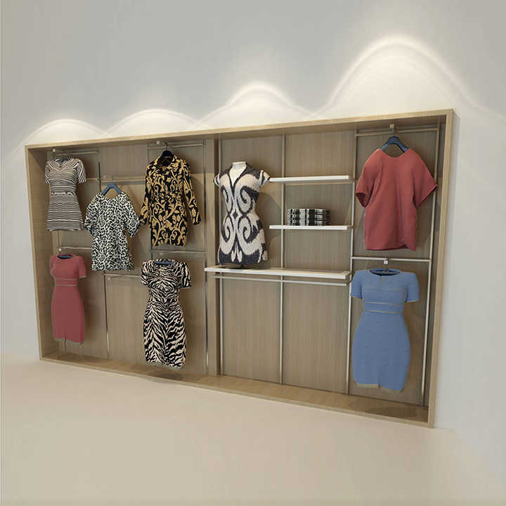 Shop Fitting Retail Wall Display Systems - Modern & Customized