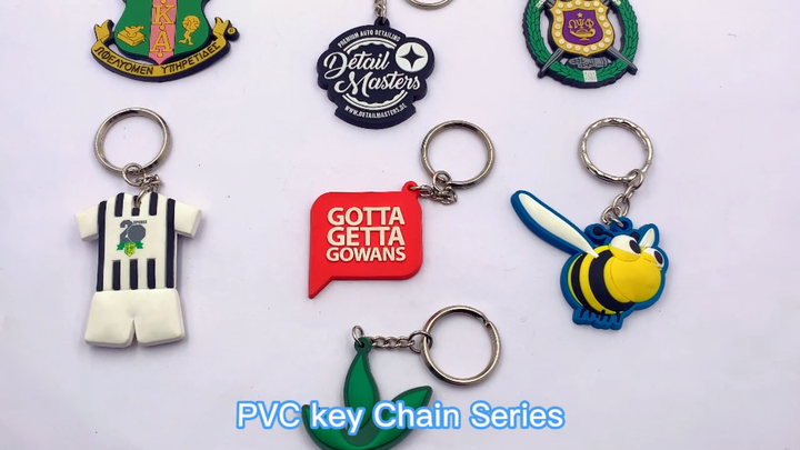 Custom 2D Soft Pvc Keychain Key Chain Logo Soft Rubber Keychains ...