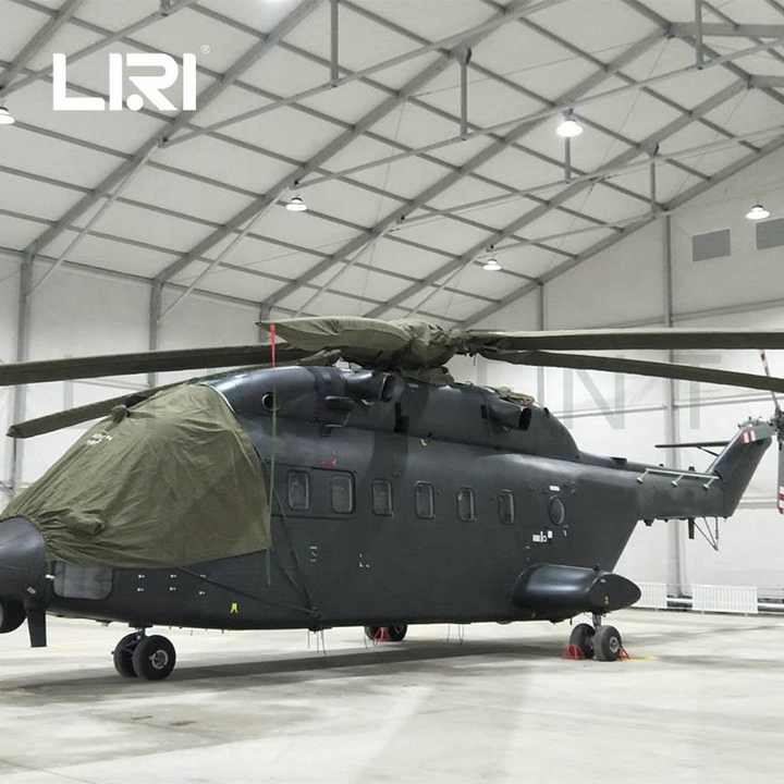 Civil Aviation Aircraft Hangar Tent for Helicopter Storage
