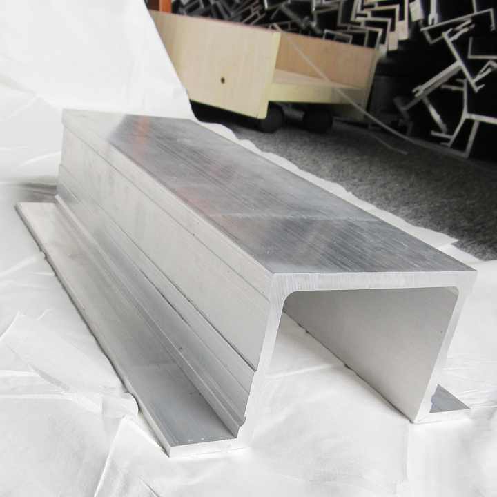 Customized Aluminum Stiffener Profile Extrusion Top Hat for Ceiling Keel