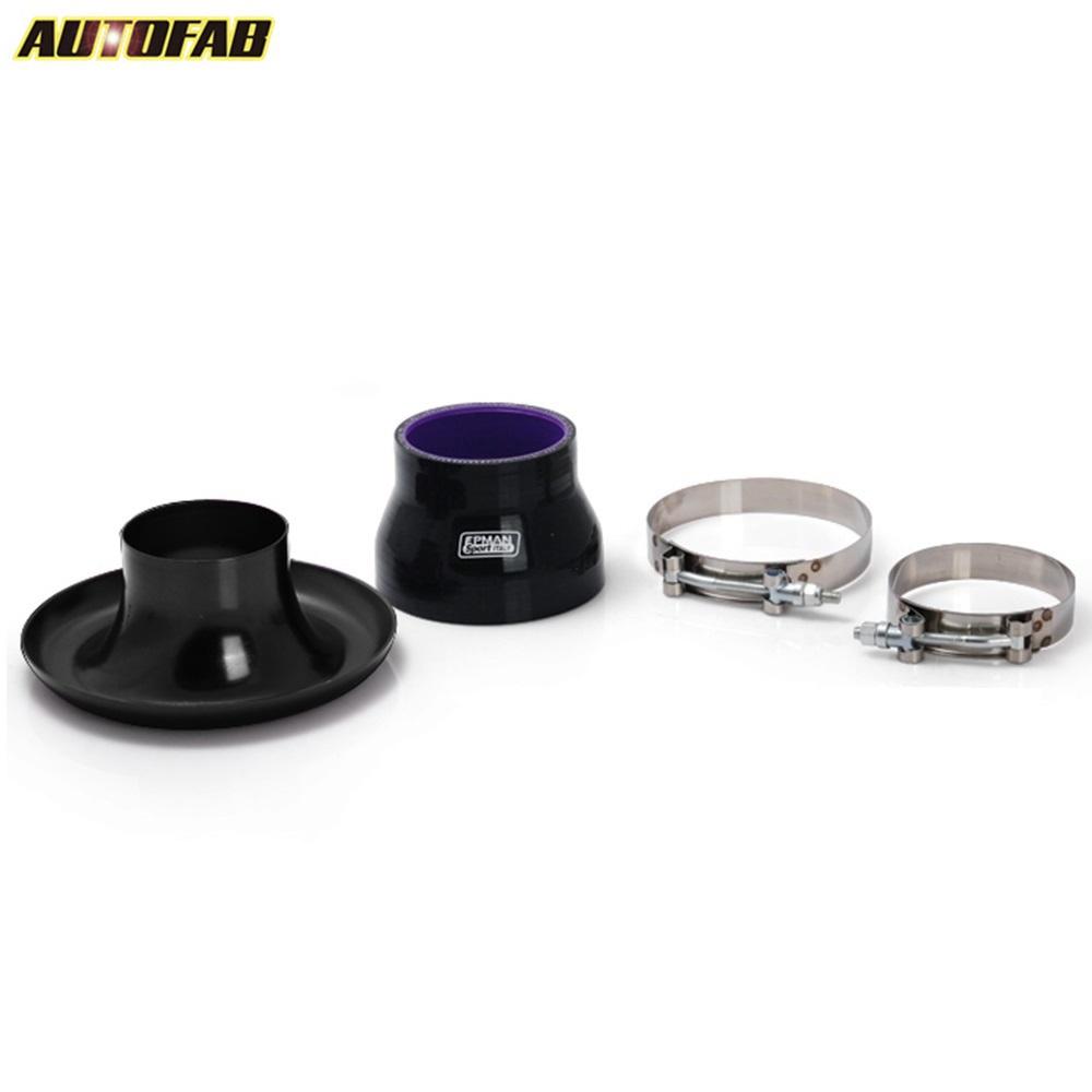 AUTOFAB - Universal Racing Intake Velocity Stack 3" Short RAM / Cold ...