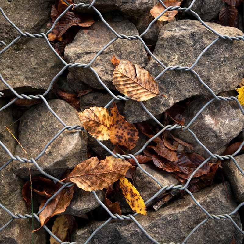 Hexagonal Woven Gabion Retaining Wall Price Galvanized and Pvc Coated ...