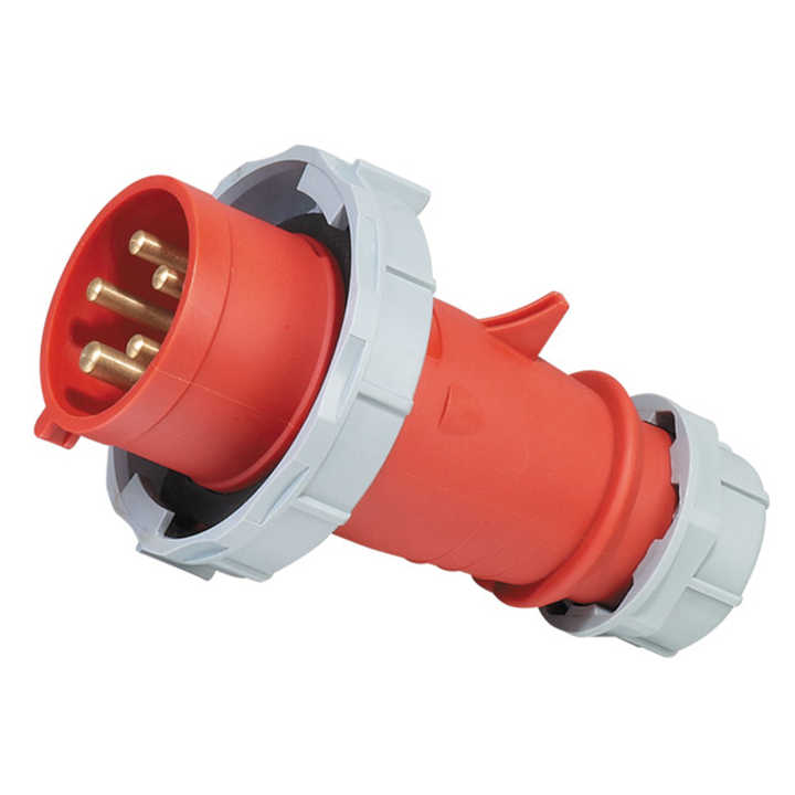 Saipwell IP67 Industrial Power Socket 5 AC Outlets 3P 16A CEE/IEC Waterproof 380V 63A EU Plug ...